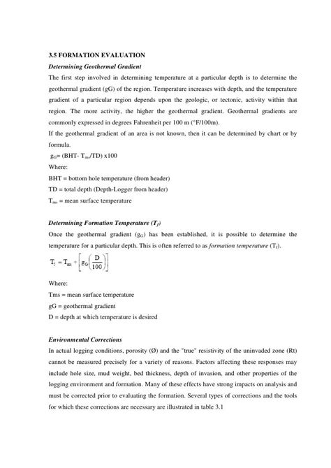 Basic Well Log Interpretation