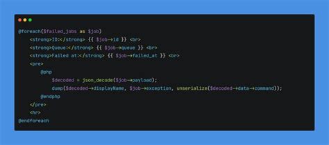 Laravelde Failed Jobs Komutları Ve Failed Jobs Listesi Oluşturma