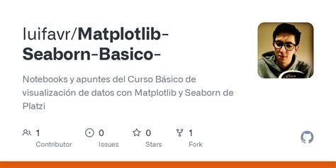 Github Luifavr Matplotlib Seaborn Basico Notebooks Y Apuntes Del