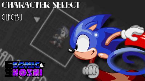 Sonic Hoshi Ost Character Select Youtube