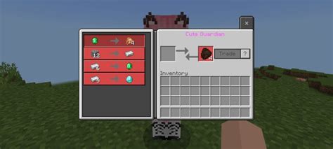 Cute Guardian Minecraft Addon