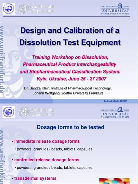 Design And Calibration Of A Dissolution Test Equipment Pdf Tablet