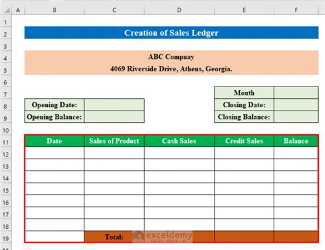 How To Create Sales And Purchase Ledger In Excel ExcelDemy