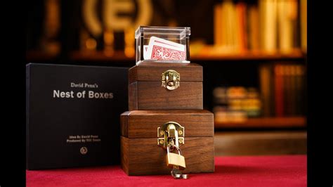 Mystery Solved Nest Of Boxes By David Penn Youtube