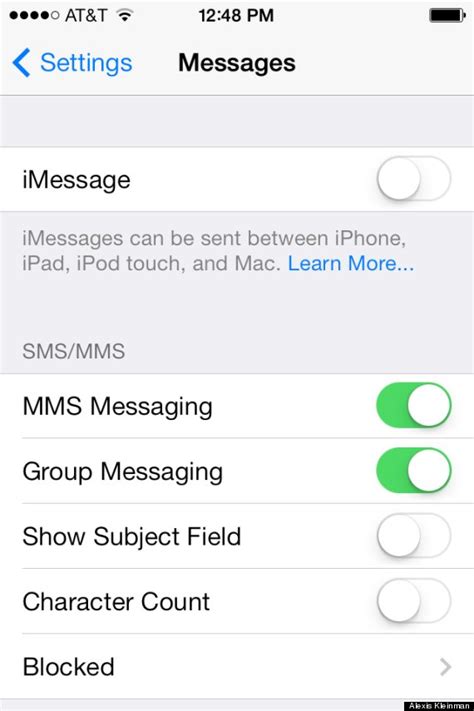 Heres How Everybody Says You Can Fix The Imessage Bug In Ios 7 Huffpost Life