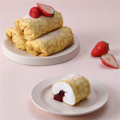 딸기 수건 케이크 랑컴퍼니