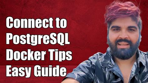 How To Connect To Postgresql Container From Another Docker Container Youtube