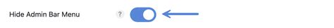 How To Hide The Perfmatters Admin Bar Menu