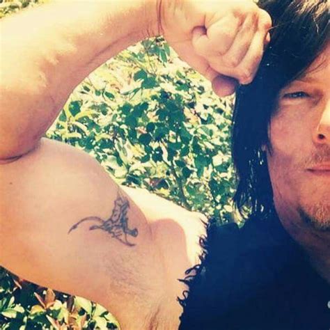 Norman Reedus Tattoos Boondock Saints