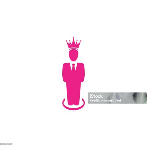 상 비즈니스 성능 성공 팀 우승자 머리 핑크 컬러 아이콘에 크라운 1에 대한 스톡 벡터 아트 및 기타 이미지 1 1위 경쟁 Istock
