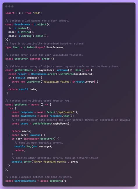 Adrian Połubiński On Linkedin Typesafety Zod Typescript