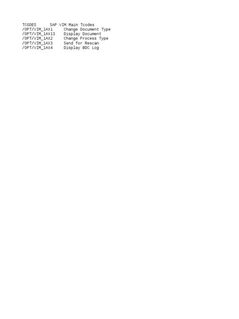 Sap Vim Pdf