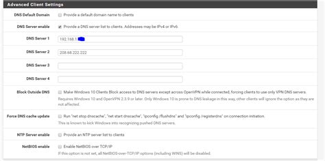 OpenVPN Connecting But Can T Access To My Local Devices Shared Folder Netgate Forum