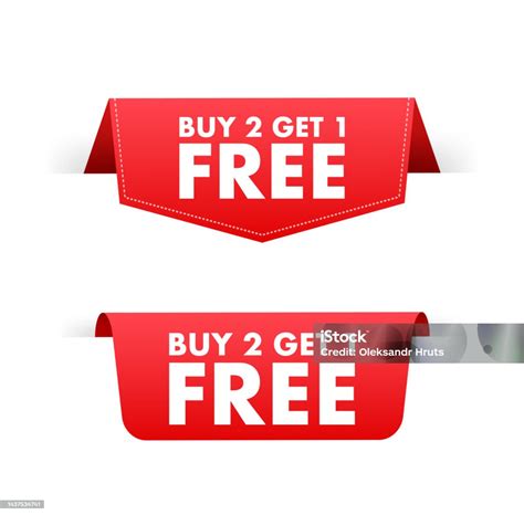 구입 2 1 무료 판매 태그 배너 디자인 템플릿을 가져옵니다 벡터 스톡 일러스트레이션입니다 0명에 대한 스톡 벡터 아트 및 기타 이미지 Istock