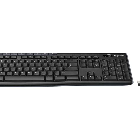 Logitech MK Wireless Keyboard And Mouse Black Techinn