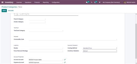 Configuration Of Odoo Product Variants Odoo Inventory