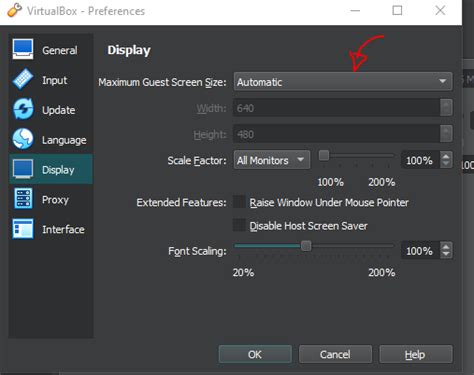 Cannot Resize Screen For Ubuntu Vm In Virtualbox Super User