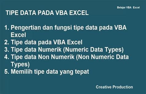 BELAJAR EXCEL