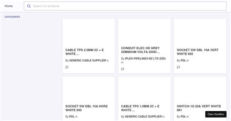 Autocomplete Sample Codesandbox