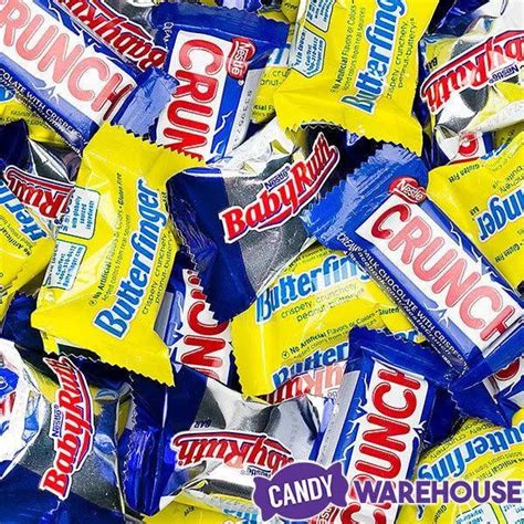 Nestle Assorted Miniatures Candy Bars 90 Piece Bag Candy Warehouse