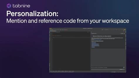 Tabnine On Linkedin Tabnine Personalization Mention And Reference