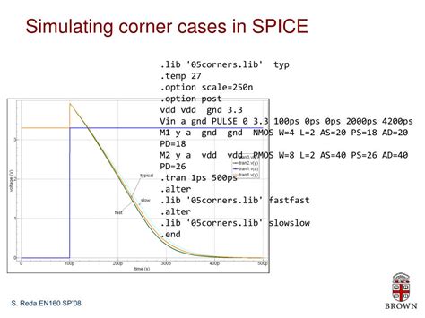 Ppt Design And Implementation Of Vlsi Systems En1600 Lecture 17