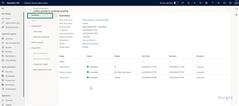 Utilize A Model For Work Classification Based On Sentiment Prediction In Dynamics 365