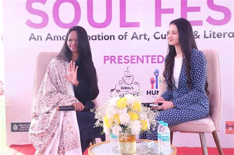 Ananya Aggarwal On Linkedin Sharing The Stage With Laxmi Agarwal At