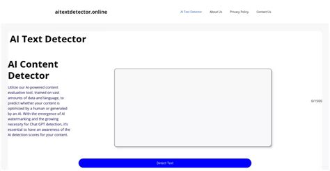 Ai Text Detector — Ai Tools Catalog