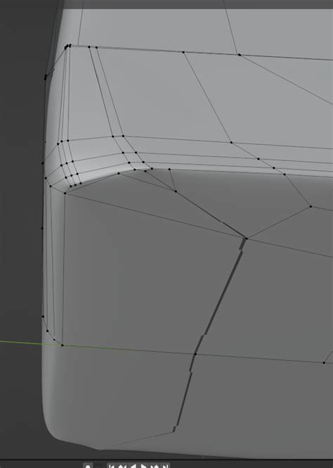 When Trying To Shade Smooth The Model It Makes This Gap Between The Faces Why Does It Do That