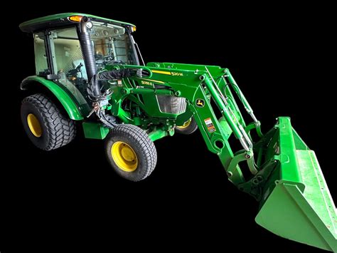 John Deere 5055e Utility Tractor W Front End Loader Full Cab Lawn Mowers For Sale And Mower
