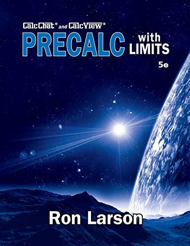 Precalculus With Limits 005 Larson Ron