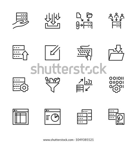 11 947 data input icon stock vectors images and vector art shutterstock
