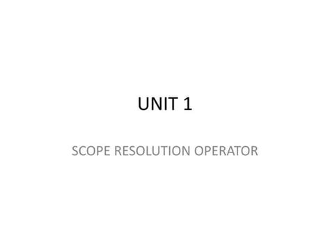 ternary operator pptx programming languages computing