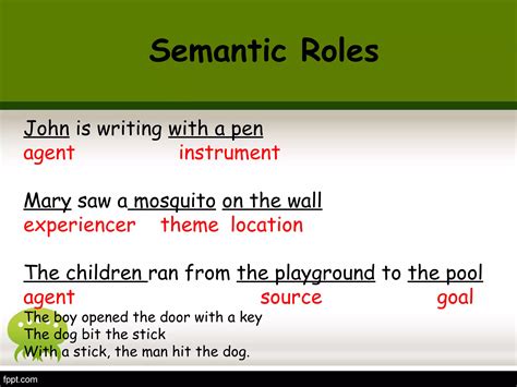 Semantics Ppt