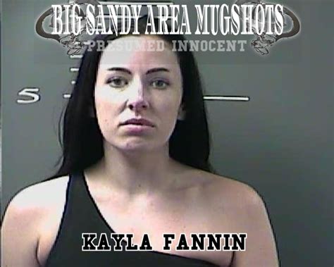 KAYLA FANNIN Big Sandy Area Mugshots News