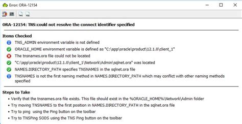 toad not reading from tnsnames ora toad for oracle and devops toolkit toad world® forums