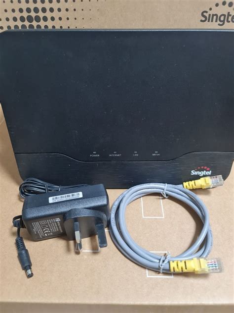 Singtel Mesh Router Computers And Tech Parts And Accessories Networking On Carousell