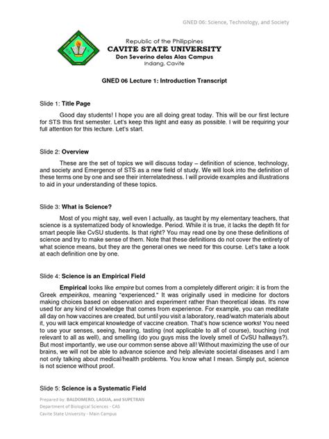 Gned Lecture 1 Introduction Transcript Pdf