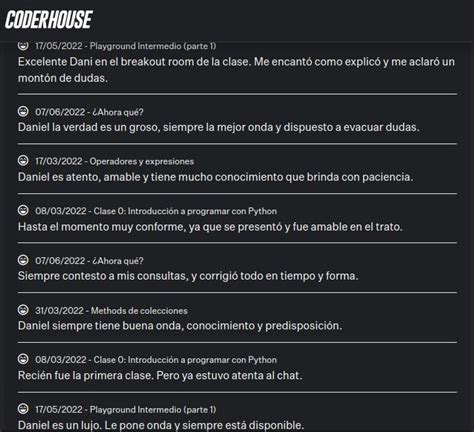 Coderhouse Coderhouse Python Trabajoenequipo Daniel Verdún