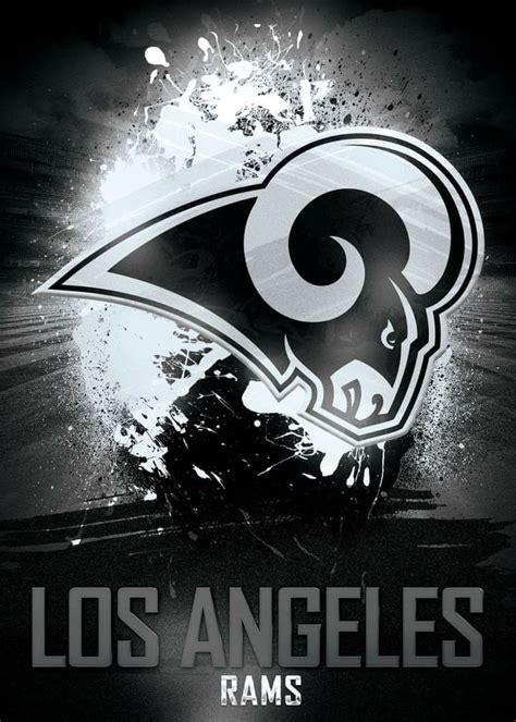 Los Angeles Rams Logo Poster