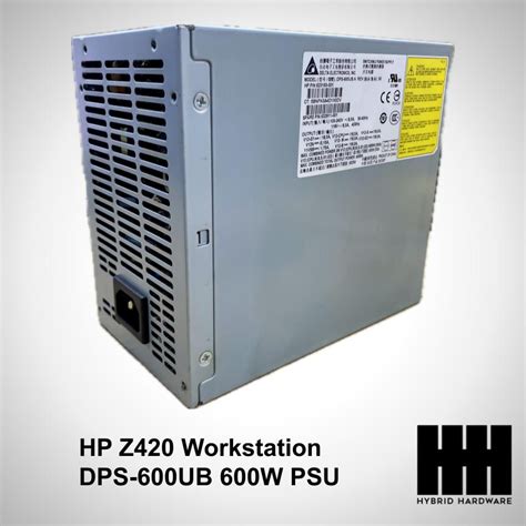 Hp Z420 Workstation Dps 600ub 600w Power Supply 632911 001 623193 001