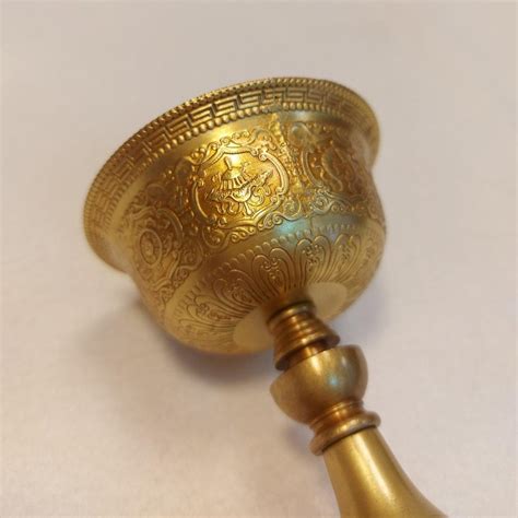 西藏西藏八吉祥酥油燈座 雕花八寶吉祥 印尚品蔚 熱門商品 Product