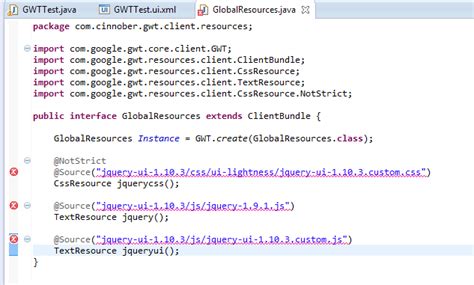 Jquery Gwt Clientbundle Css Doesn T Use Relative Paths To Reference Images Stack Overflow