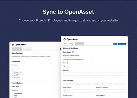 Openasset Wordpress Plugin