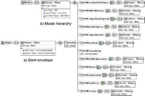 List Of All Data Types In A Sbml Model Download Scientific Diagram