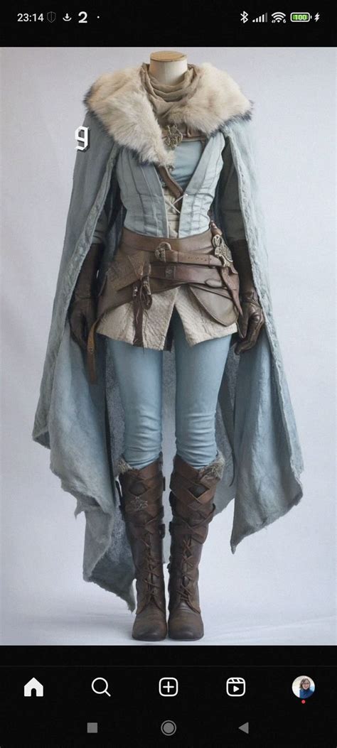 Fantasy Core Fur Collar Cape Rustic Luxe Corset Top