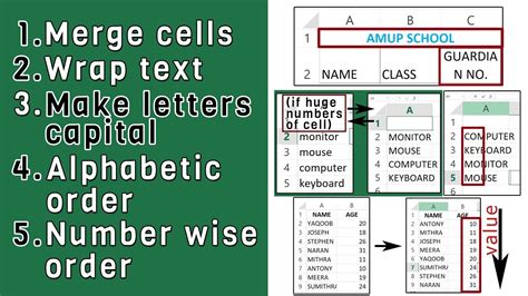 Microsoft Excel Five Tips How To Capitalize Letters In Excel Easy