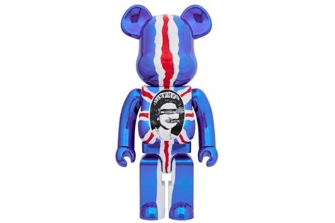 Bearbrick Sex Pistols God Save The Queen 10 Chrome Us