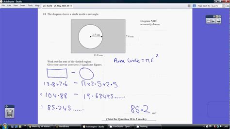 21 Edexcel Igcse 3h 26 May 2016 Youtube
